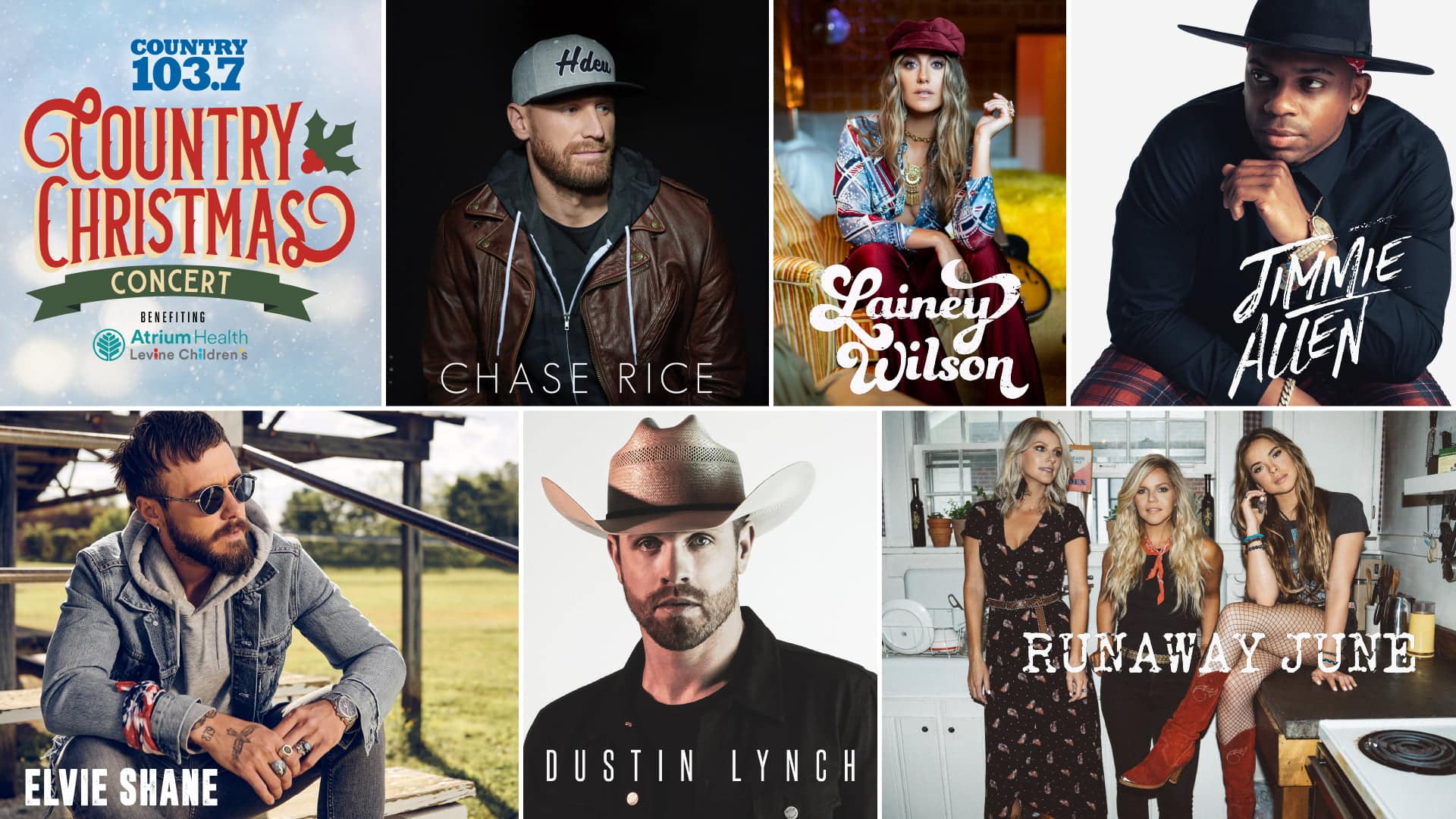 Atrium Health Foundation Country 103.7’s Virtual Country Christmas Concert